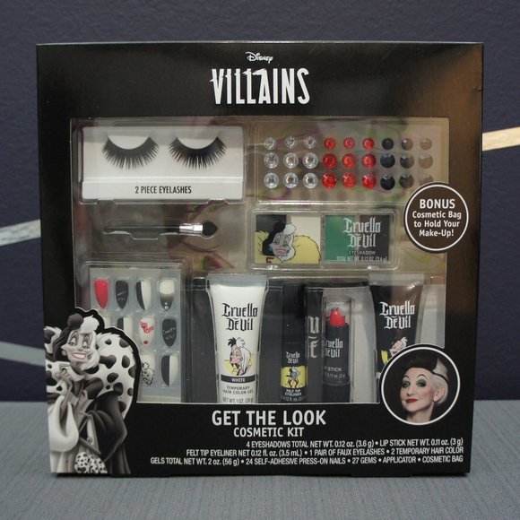 Disney | Makeup | Disney Villians Cruelladevil Makeup Kit New Get The ...